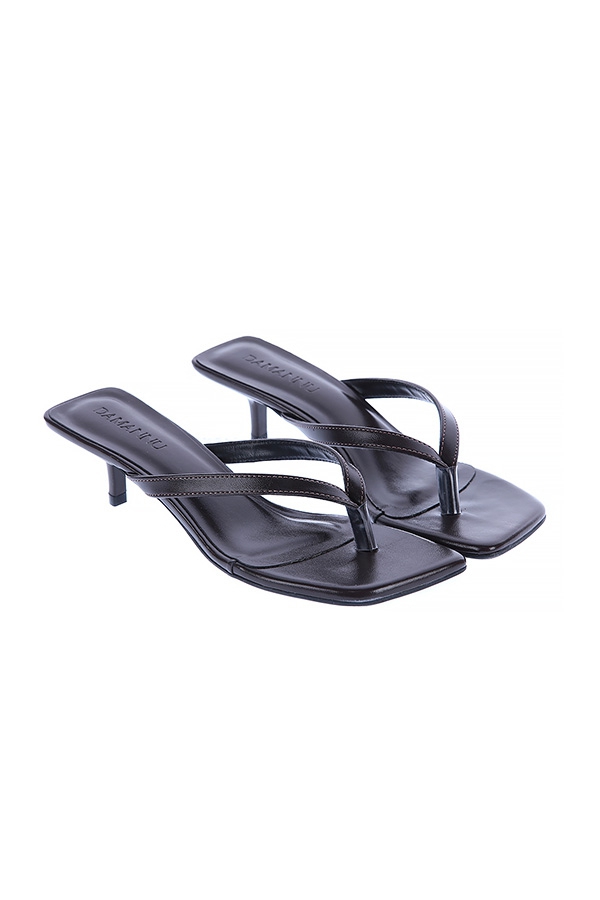 Tamanco Flip Flop Nathi Marrom